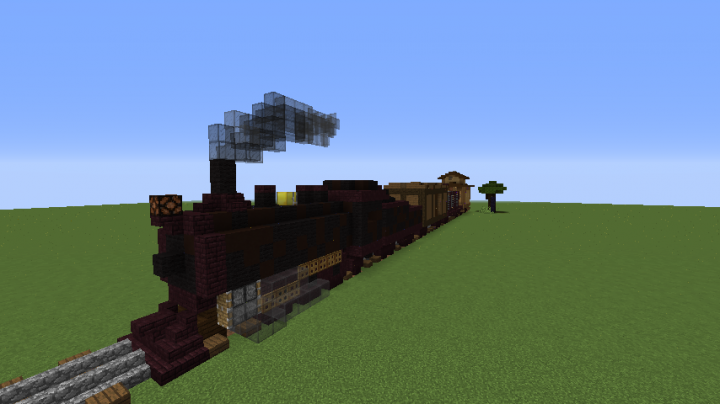 Rusted Steam Train Minecraft Map