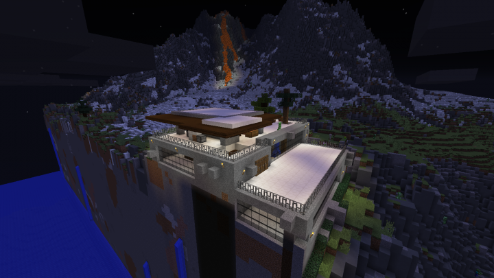 House On The Edge Minecraft Map