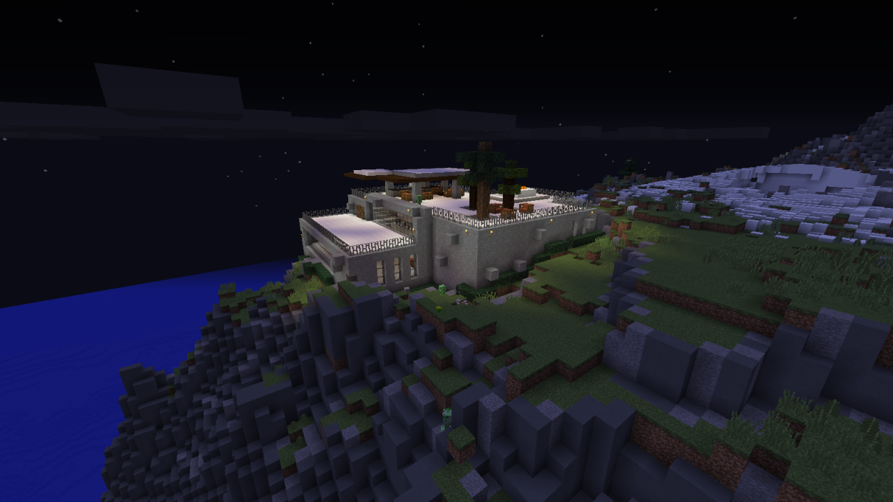 House On The Edge Minecraft Map