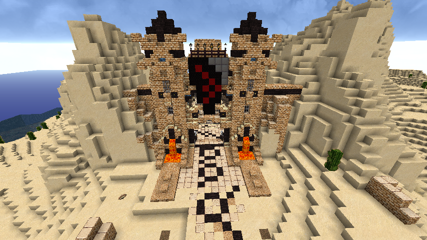 Devon Al-Shi, the City of the Black Gate Minecraft Map