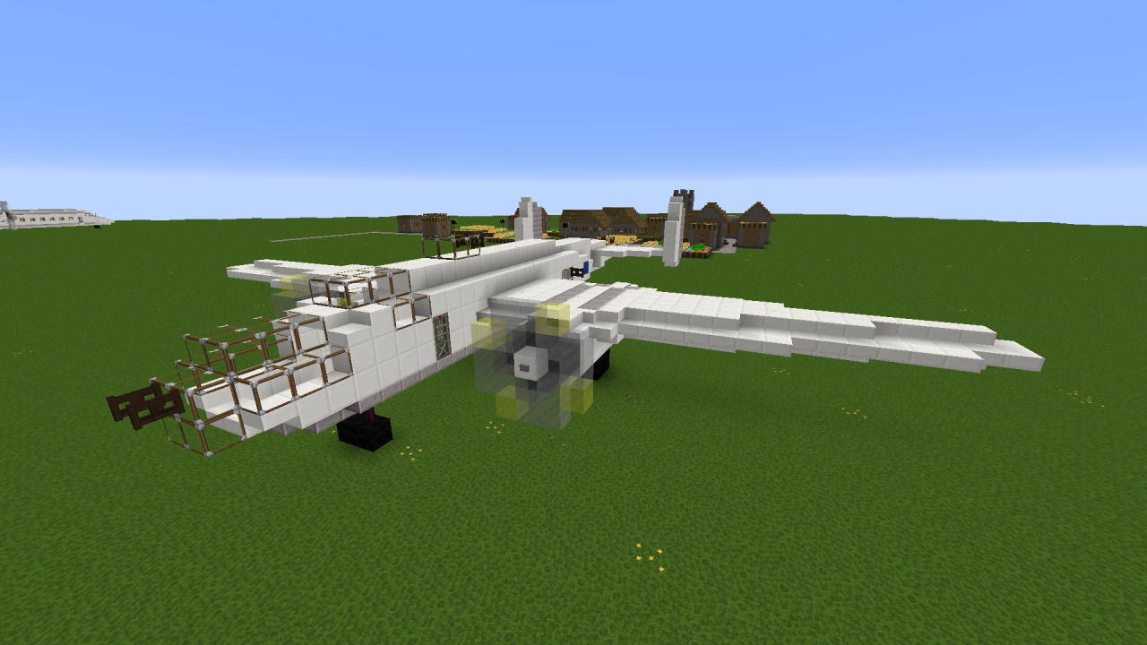 Boeing B-25 Mitchell Minecraft Map