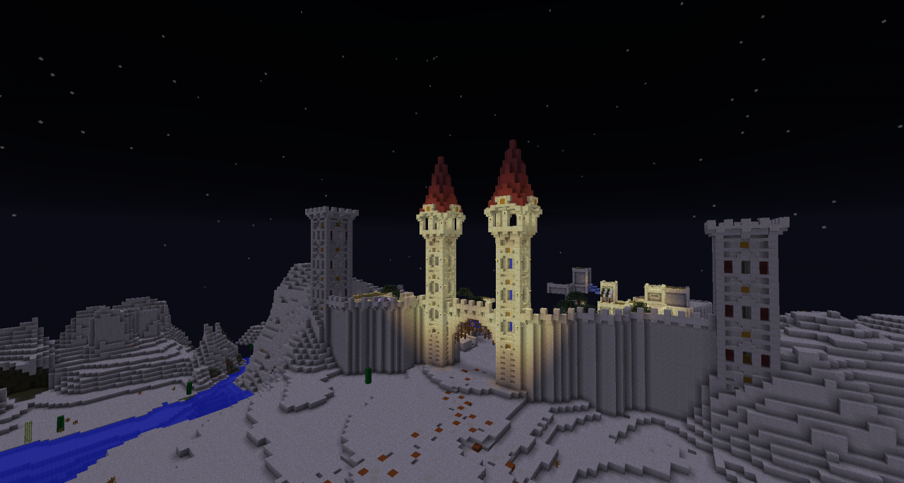 The Desert city 'Ethrilia' Minecraft Map