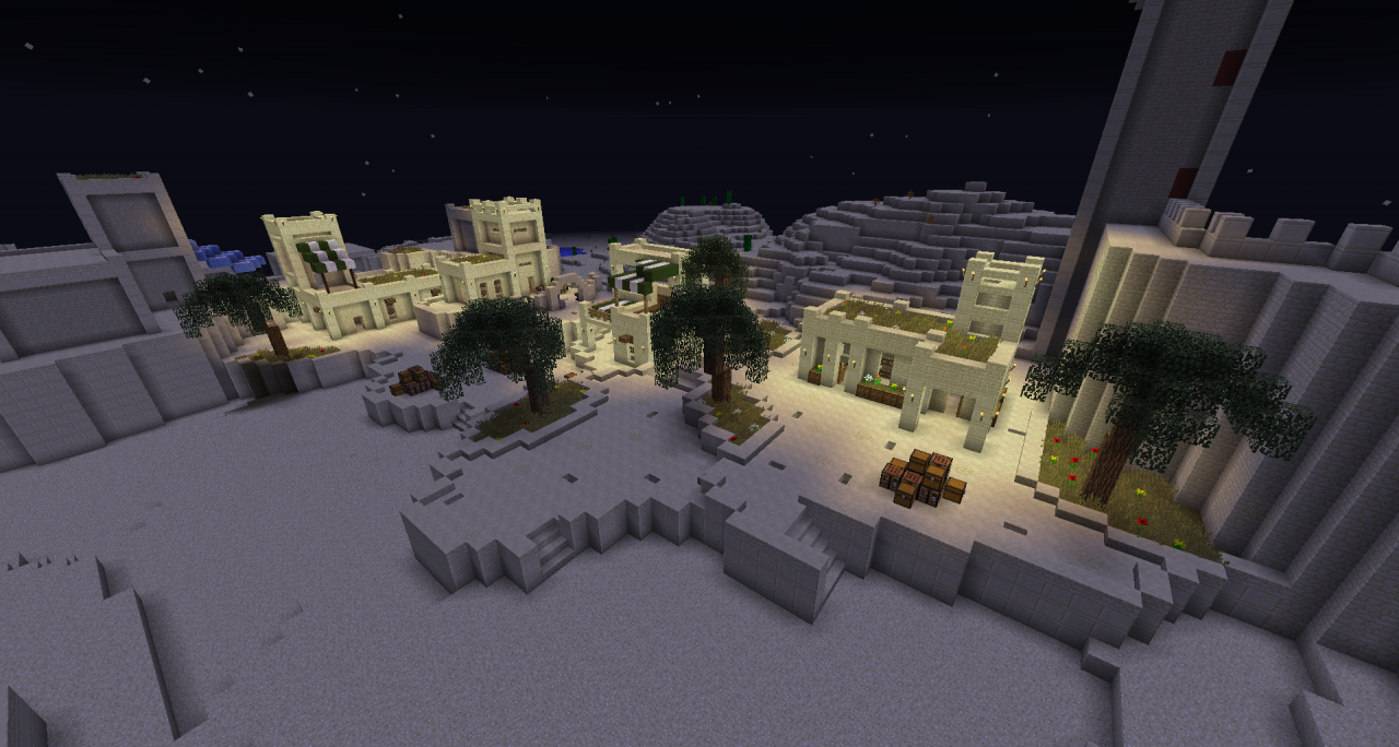 The Desert city 'Ethrilia' Minecraft Map