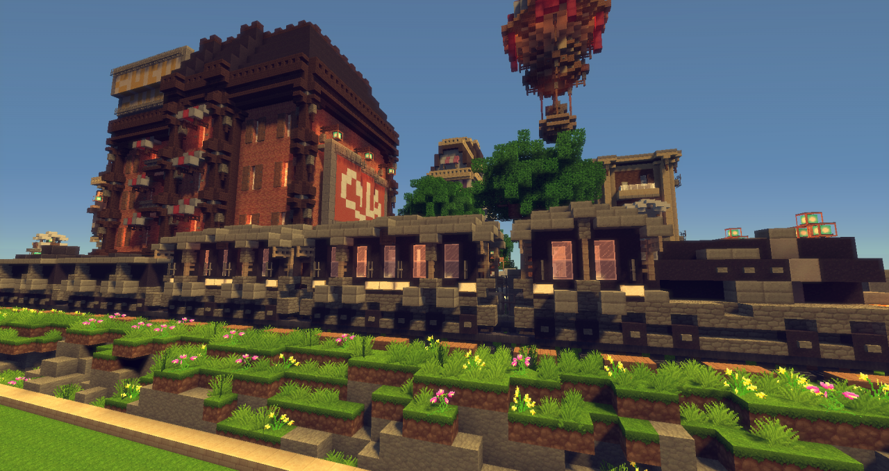 DawnHaven Creative Spawn Minecraft Map