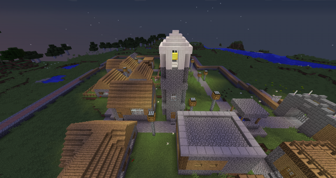 Survival Village Minecraft Map