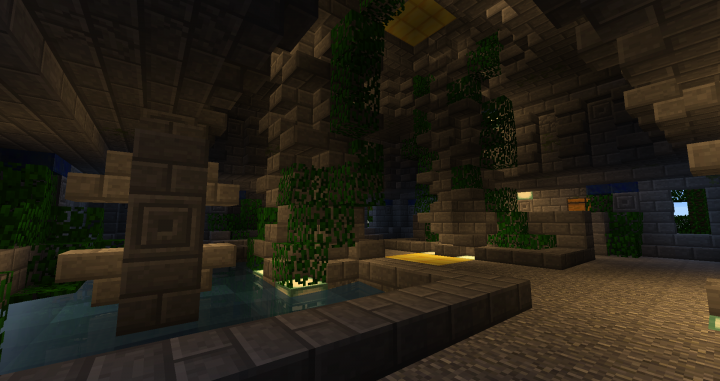Jungle Temple Minecraft Map