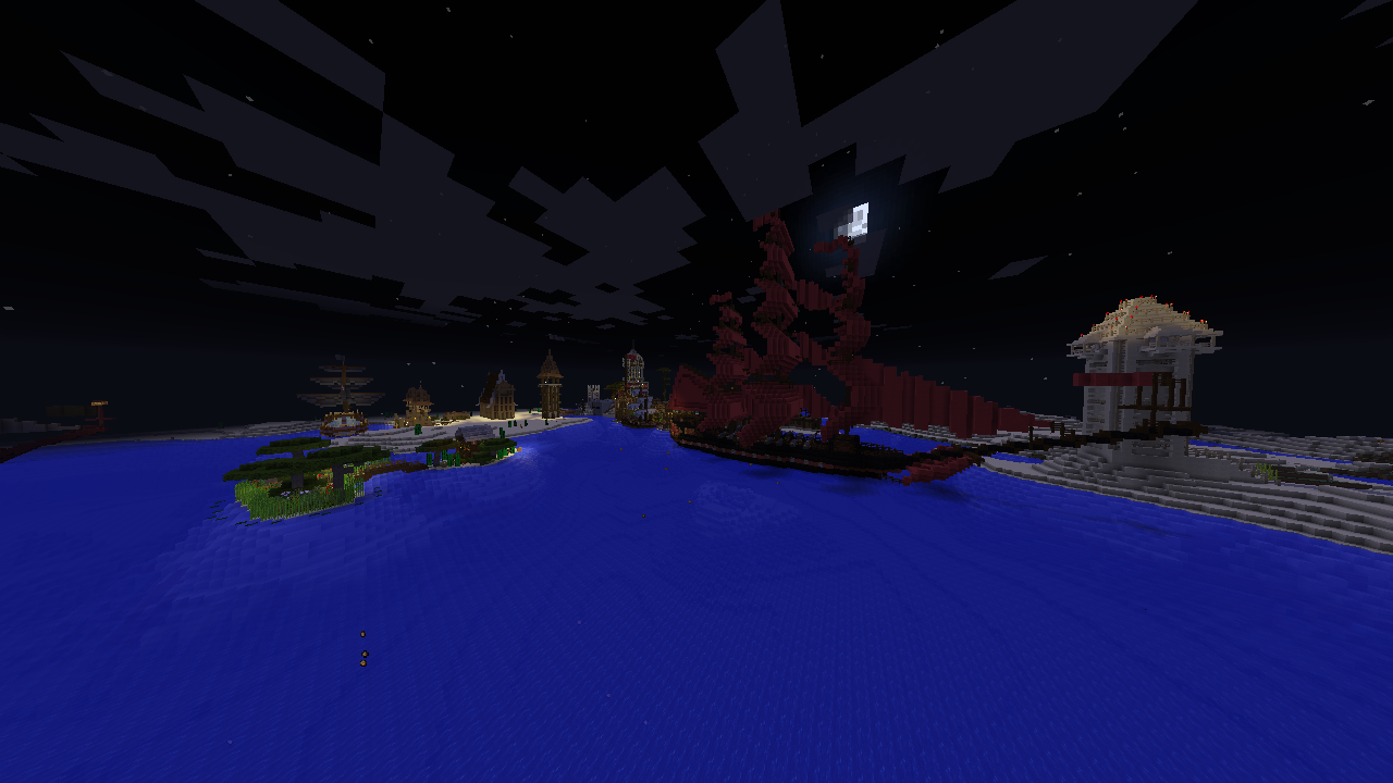 Ships project Minecraft Map