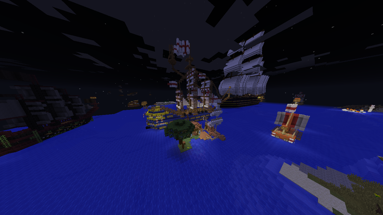 Ships project Minecraft Map