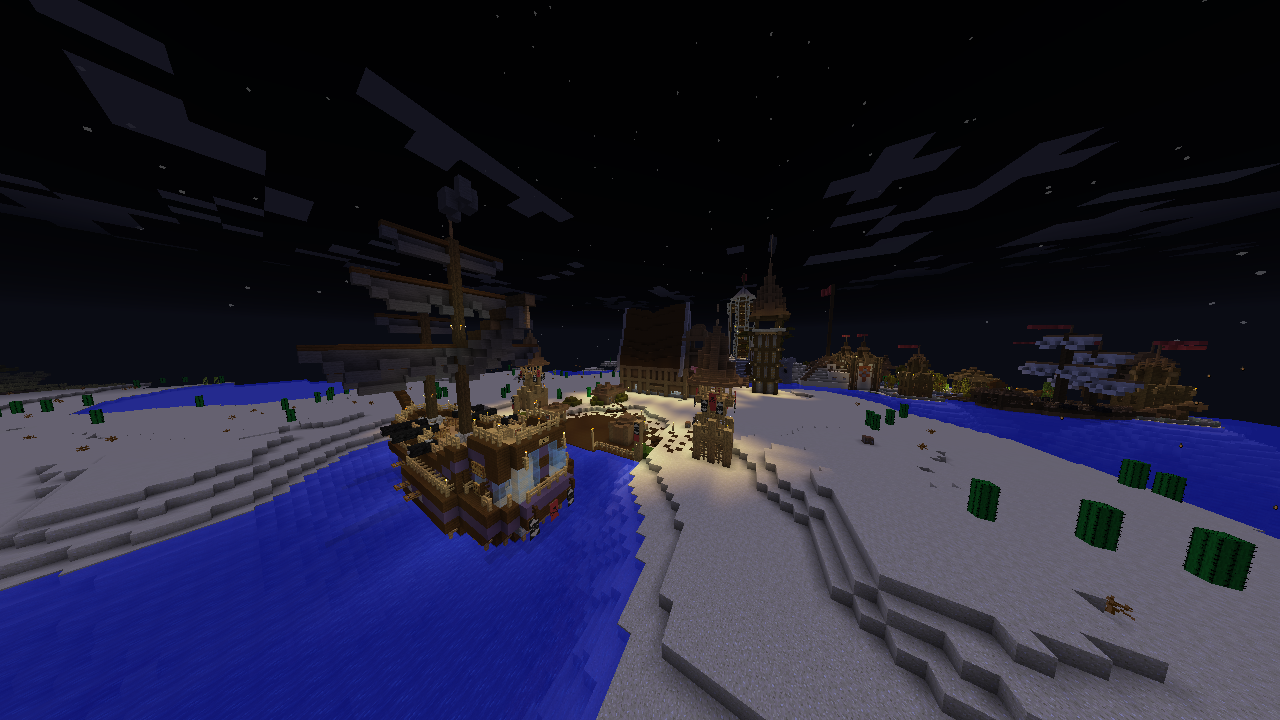 Ships project Minecraft Map