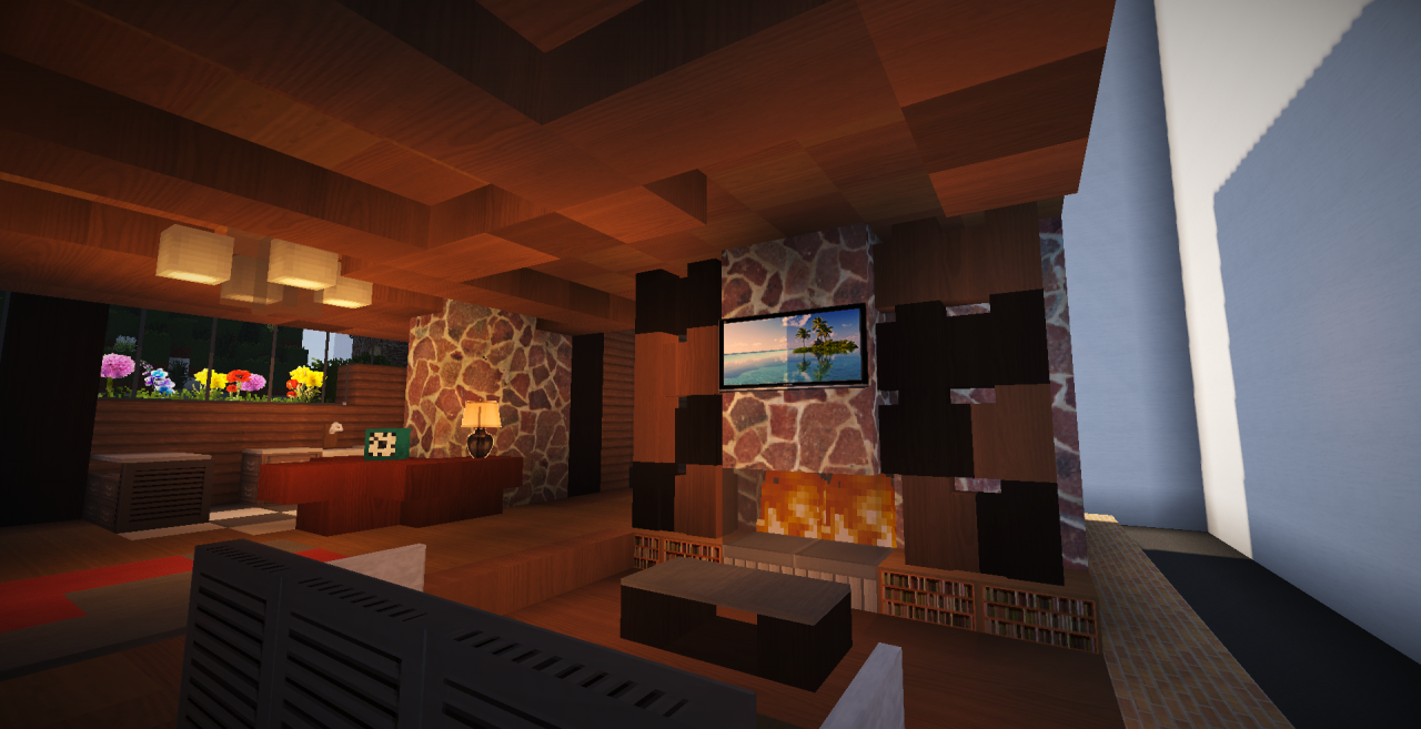 Usonian Style Sample Plot Minecraft Map