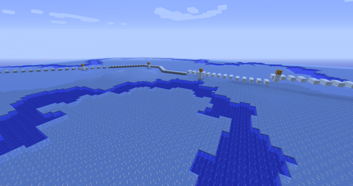 Ice Boat Race Minecraft Map