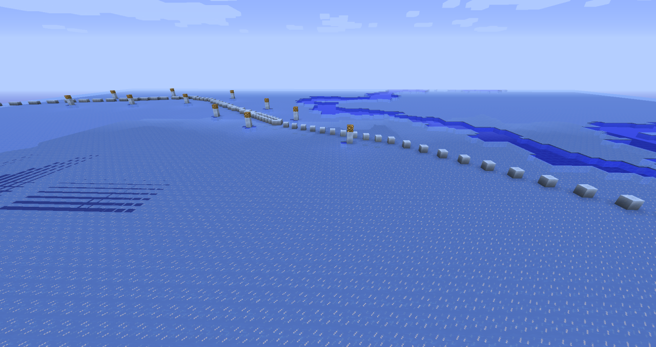 Ice Boat Race Minecraft Map
