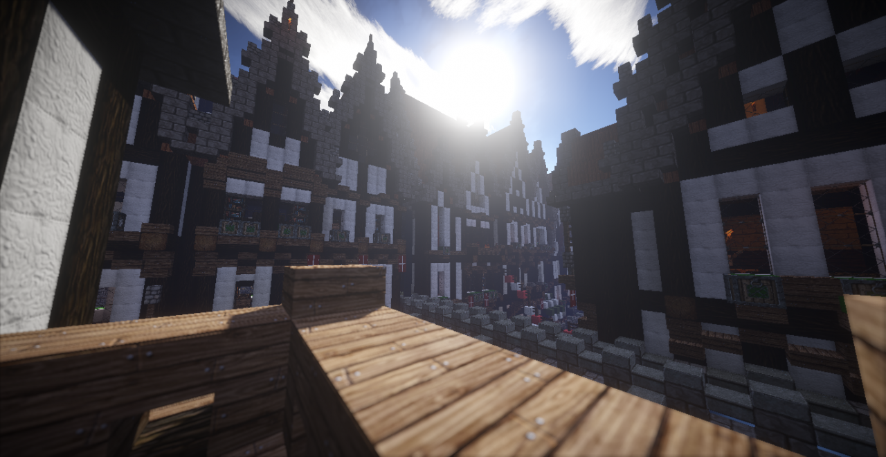 Pre-built houses Minecraft Map