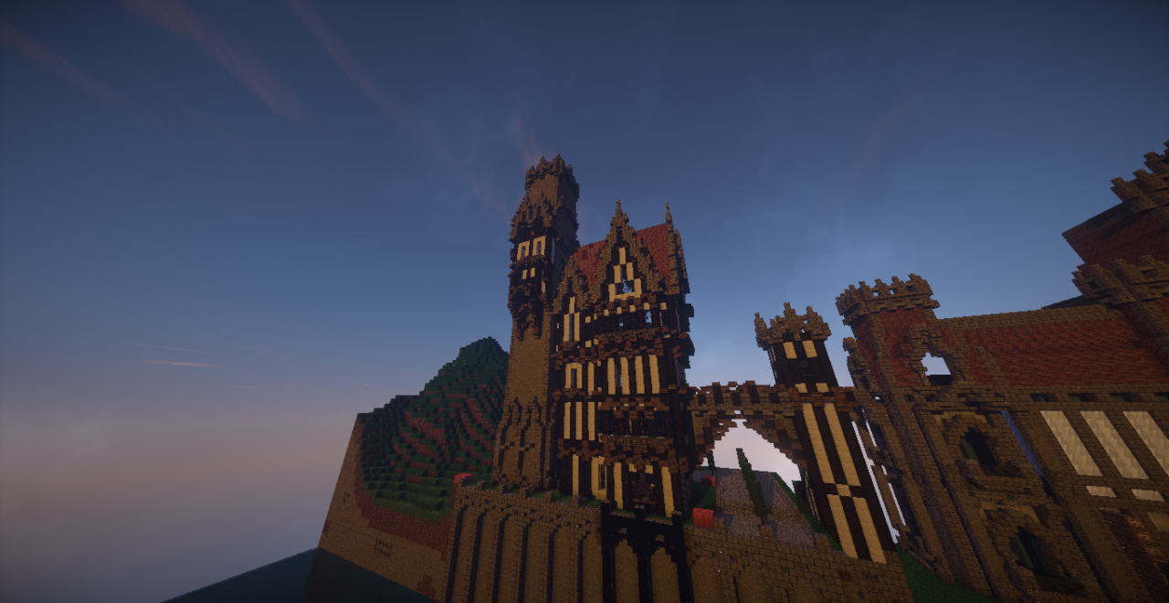 Pre-built houses Minecraft Map