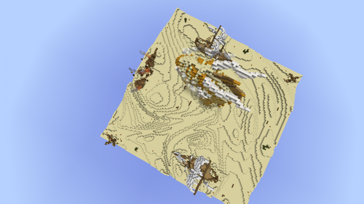 PMC-Steve's Desert Dragon Hunting Minecraft Map