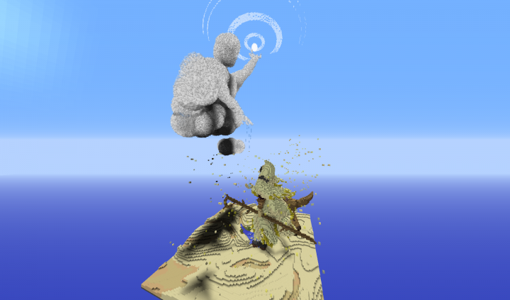 Chasing an Oasis Minecraft Map