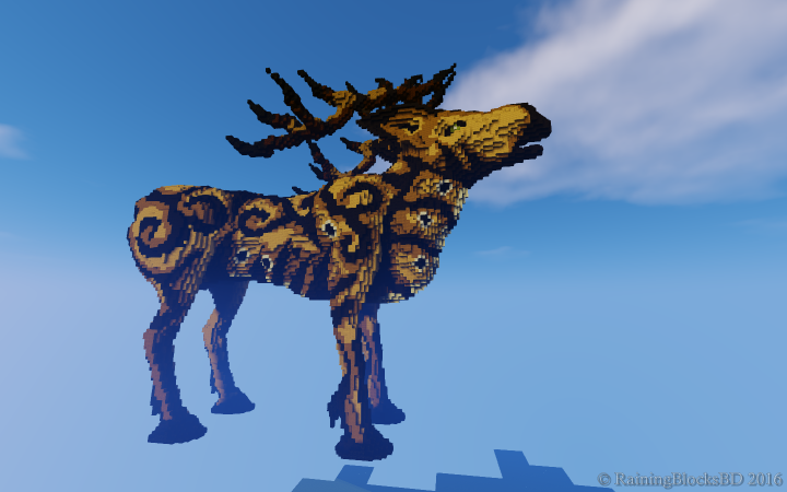 Fantasy Elk organic Minecraft Map