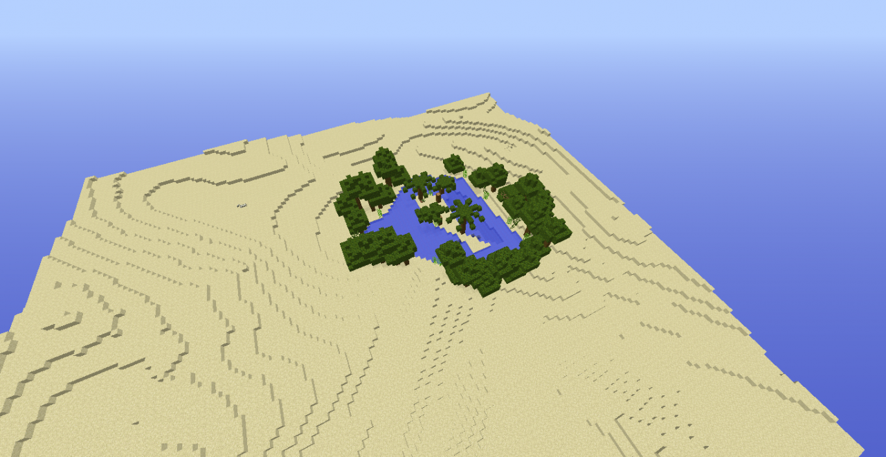 Desert Oasis Adventure Map Minecraft Map