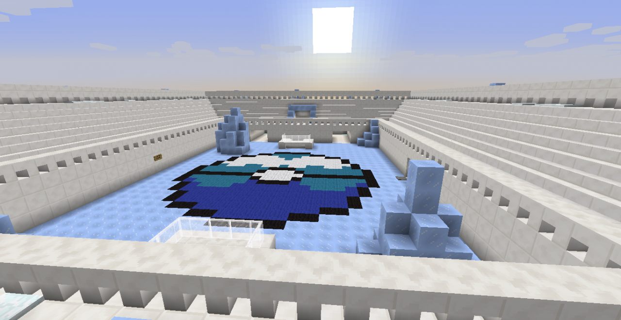 Pokemon Ice Arena Minecraft Map