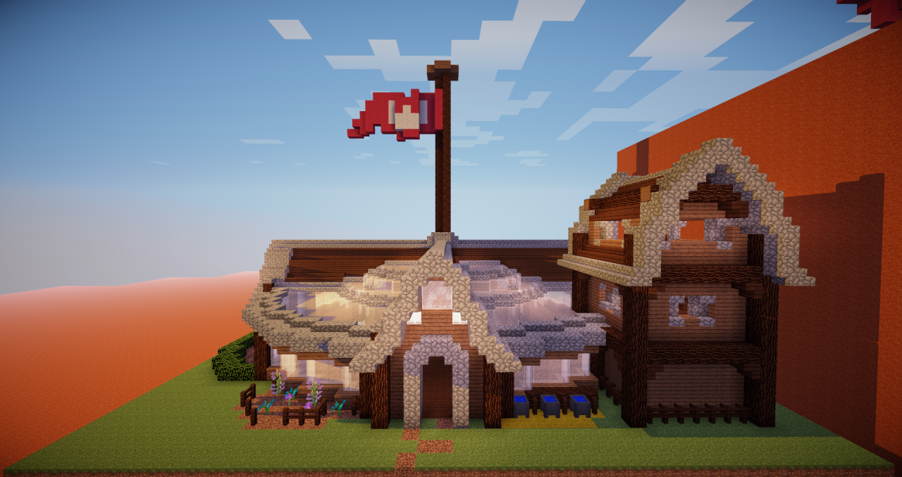 Shubble's Castle Building Contest Arena Minecraft Map