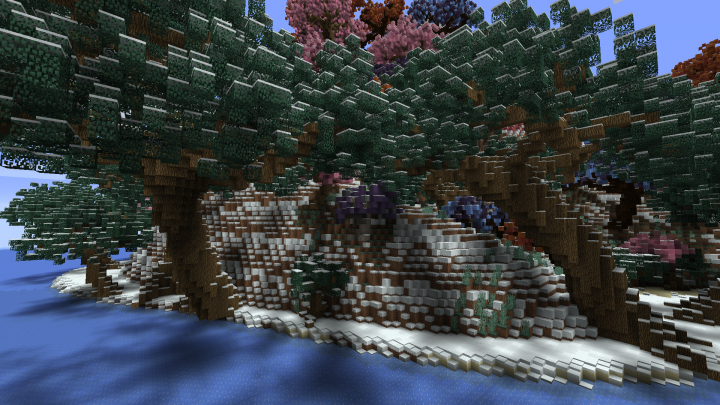 Sundae Isle - Tree Pack Featurette #15 Minecraft Map