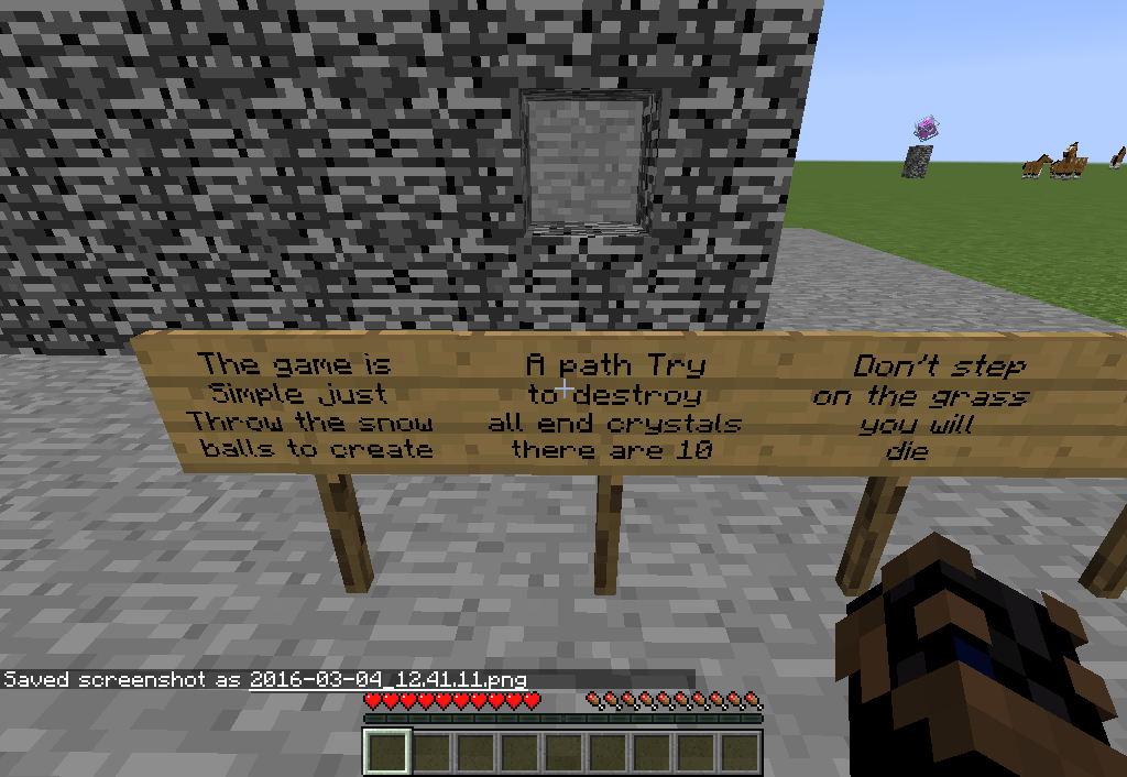 Path Builder Minecraft Map