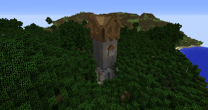 Medieval Watchtower Minecraft Map