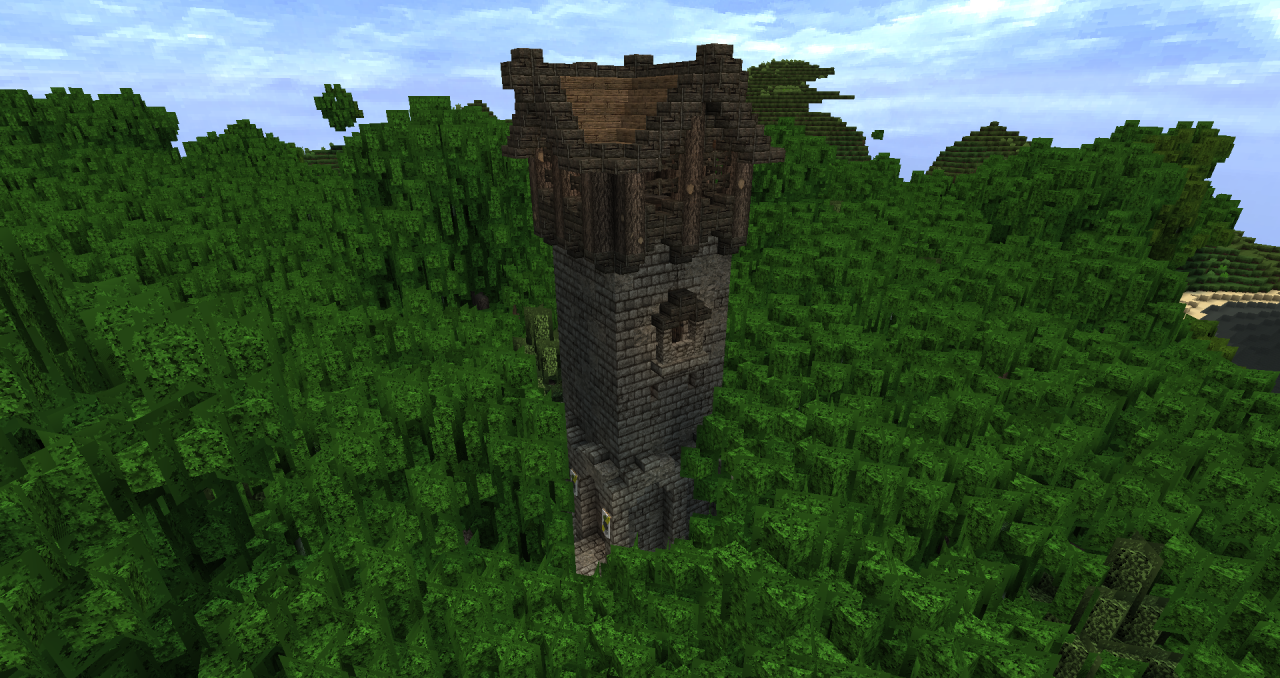 Medieval Watchtower Minecraft Map