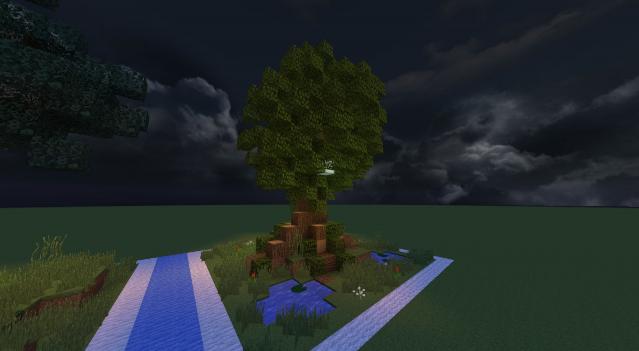 3 Custom Trees! Minecraft Map