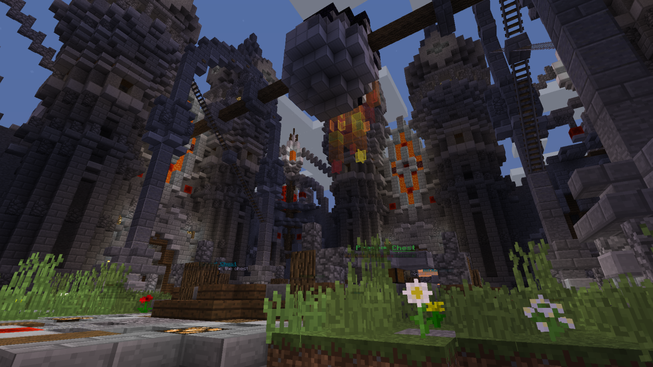 MagmaSurvival Server Spawn Minecraft Map