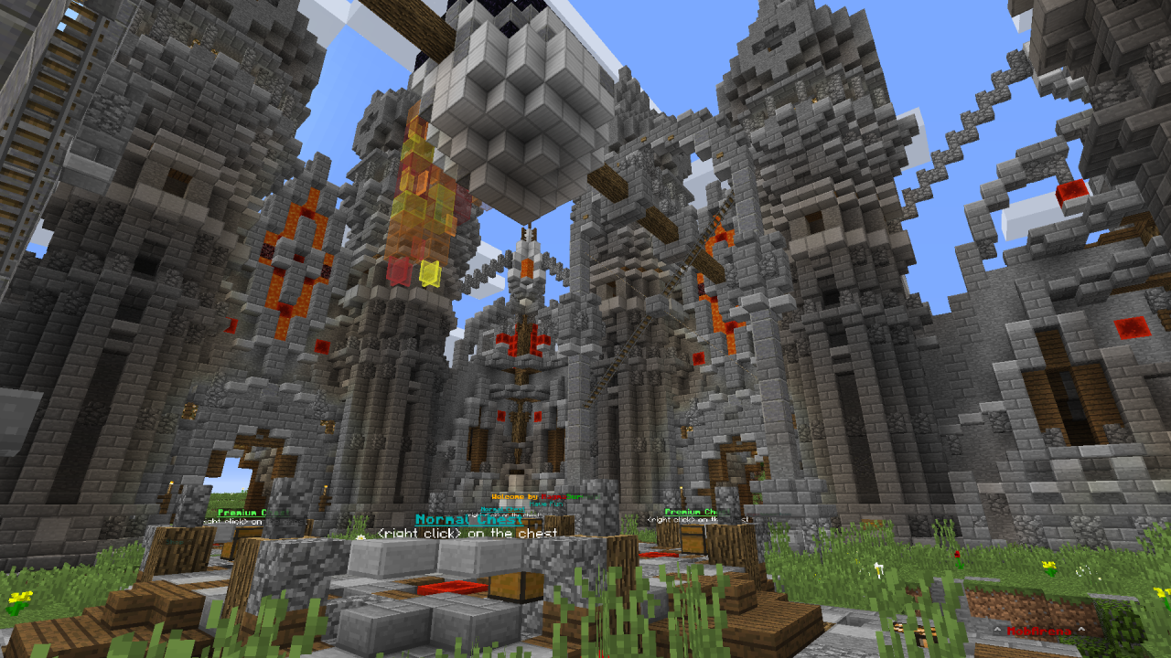 MagmaSurvival Server Spawn Minecraft Map