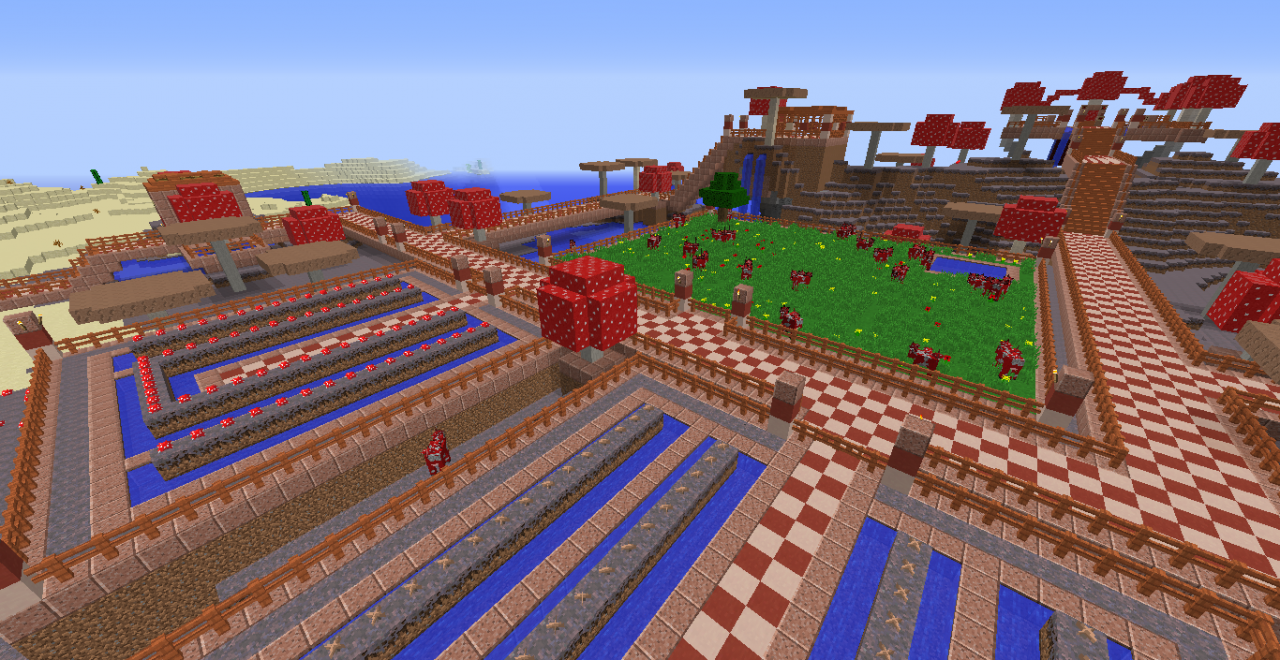 Mushroom Farm Minecraft Map