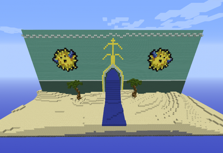 Desert Detour - Solo Project Contest :(WIP) Sea Temple Minecraft Map