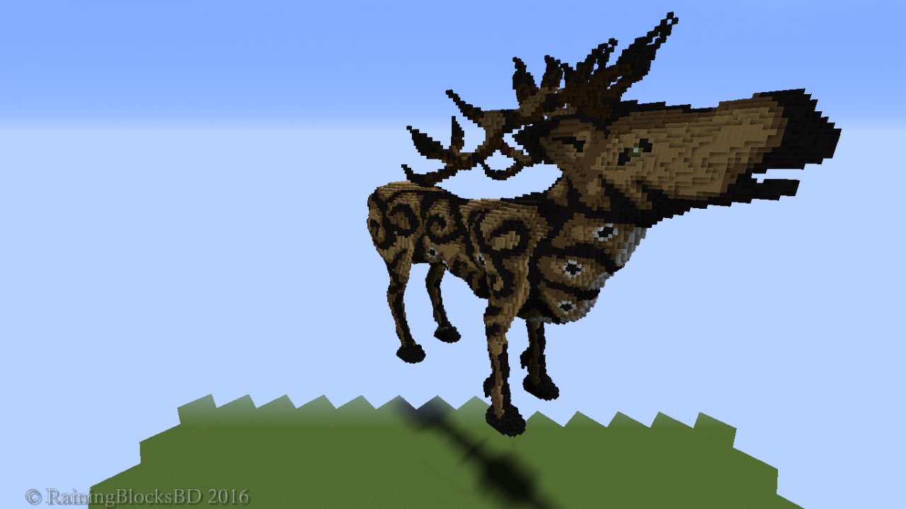 Fantasy Elk organic Minecraft Map