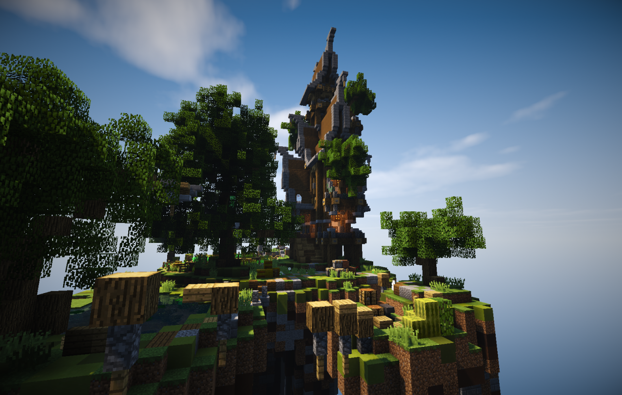 Steampunk Server-Lobby Minecraft Map