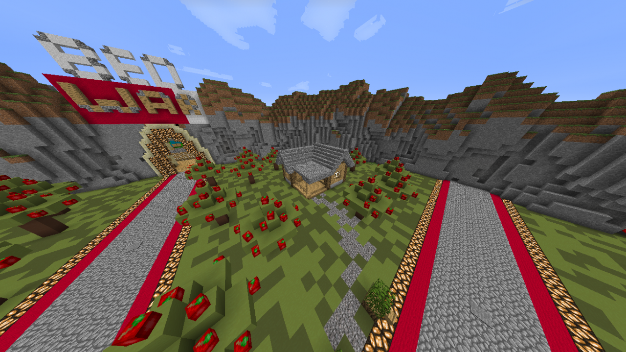 Bedwars Server Premade HUB! Simple Free Minecraft Map