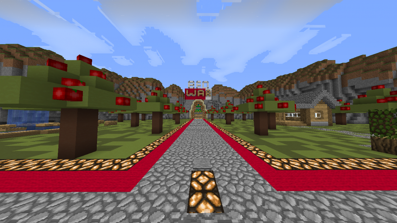 Bedwars Server Premade HUB! Simple Free Minecraft Map