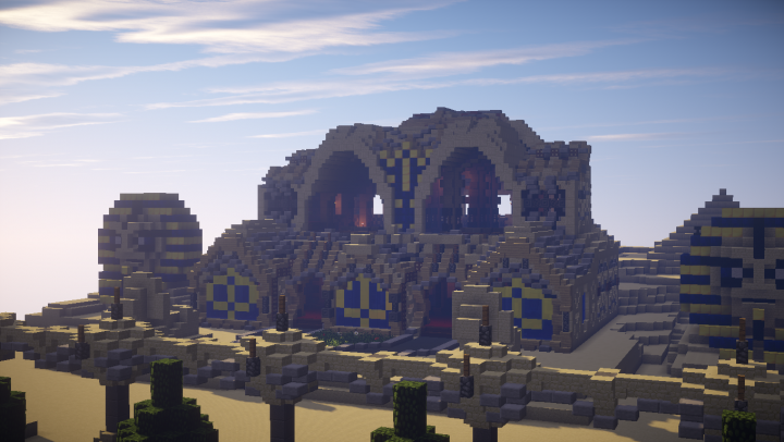 Desert Mansion | Desert Detour Entry Minecraft Map