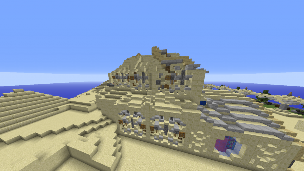 Desert Mansion | Desert Detour Entry Minecraft Map