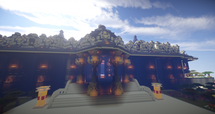 The Golden Head Temple, By Pilgrimz Minecraft Map