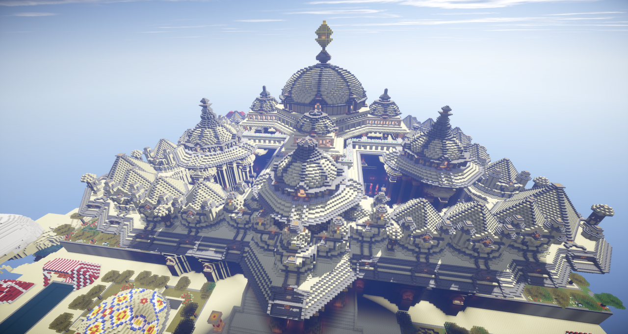 The Golden Head Temple, By Pilgrimz Minecraft Map