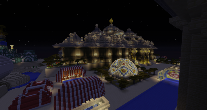 The Golden Head Temple, By Pilgrimz Minecraft Map