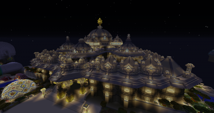 The Golden Head Temple, By Pilgrimz Minecraft Map