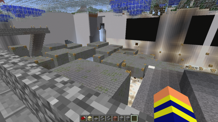 Digging up Stronghold Minecraft Map