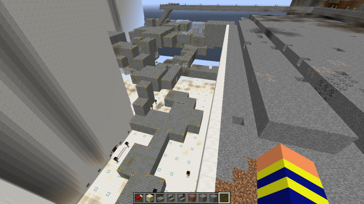 Digging up Stronghold Minecraft Map