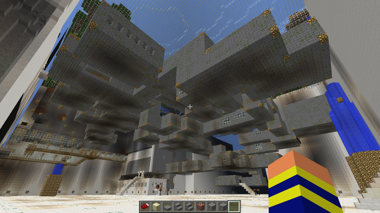 Digging up Stronghold Minecraft Map