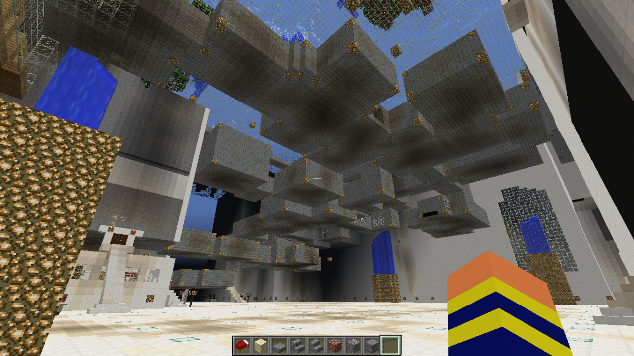 Digging up Stronghold Minecraft Map