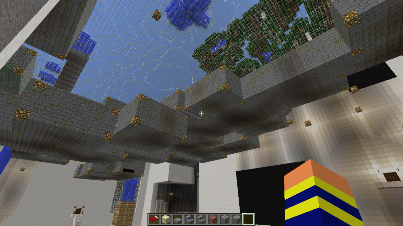 Digging up Stronghold Minecraft Map