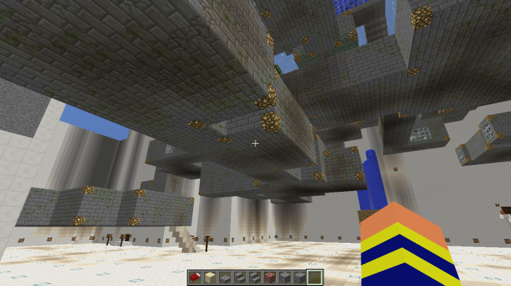 Digging up Stronghold Minecraft Map