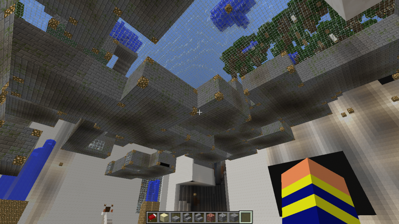 Digging up Stronghold Minecraft Map